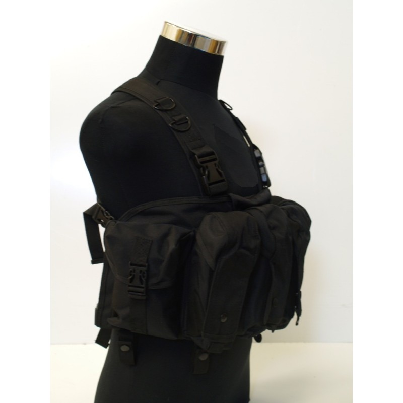 AK Chest Rig Vest Black